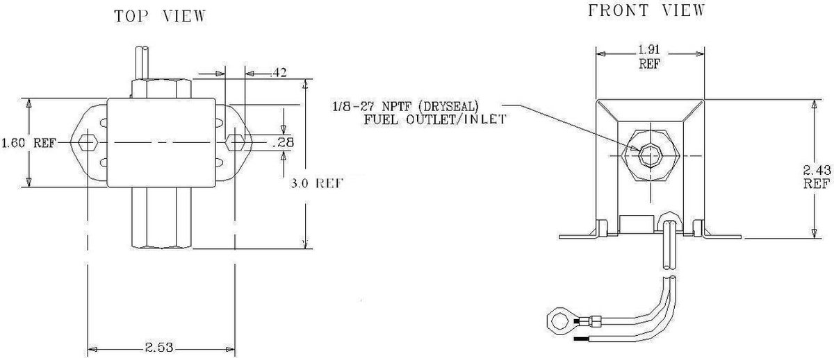 Facet 40106 Brandstofopvoerpomp 12V/1,1A 1/8" NPTF 2,2 liter/min | bol.com
