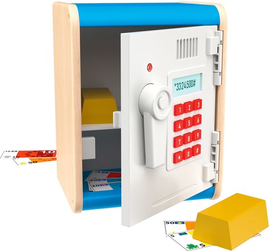 Playtive Houten speelgoed kluis | bol.com