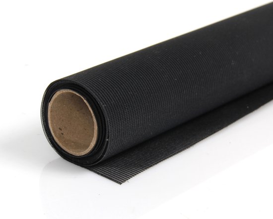 Rol Pollenwerend Gaas 1 x 2 m Zwart - Muggengaas / Horgaas | bol.com