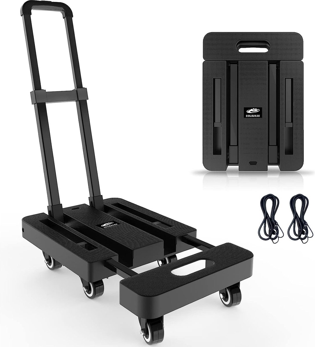 Chariot de transport manuel pliable, chariot de transport portable pour ...