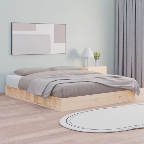 Furniture Limited - Bedframe massief hout 120x200 cm | bol.com