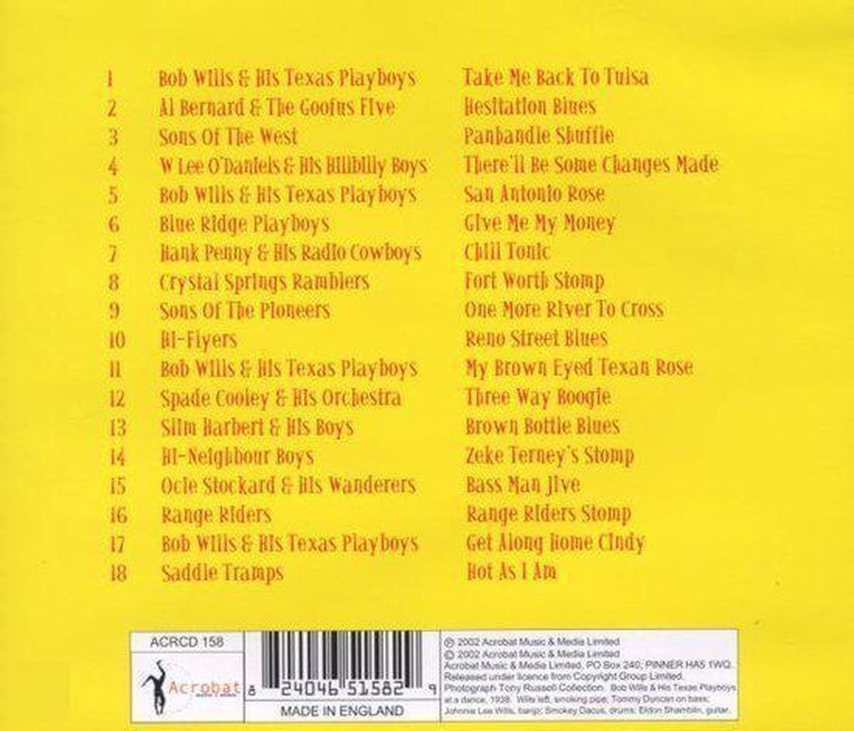 Country Swingtime, Tommy & The Clambreak | CD (album) | Muziek | bol.com