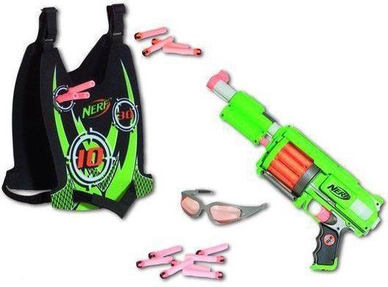 Nerf Dart Tag Fury Fire Deluxe 2 spelerset | bol