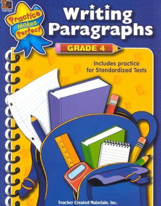 Writing Paragraphs Grade 4 | 9780743933438 | Kelly | Boeken | bol.com