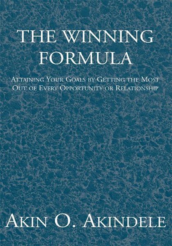 The Winning Formula (ebook), Dr. Akin O. Akindele | 9781462813131 ...