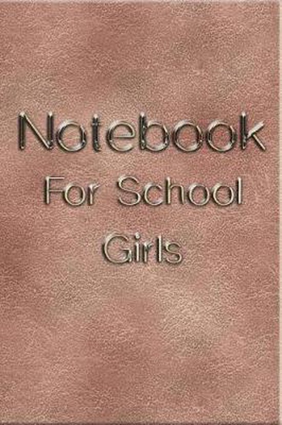 Notebook for School Girls | bol.com