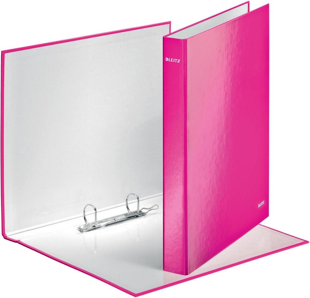 20x Leitz WOW ringmap 2 ringen, roze | bol.com