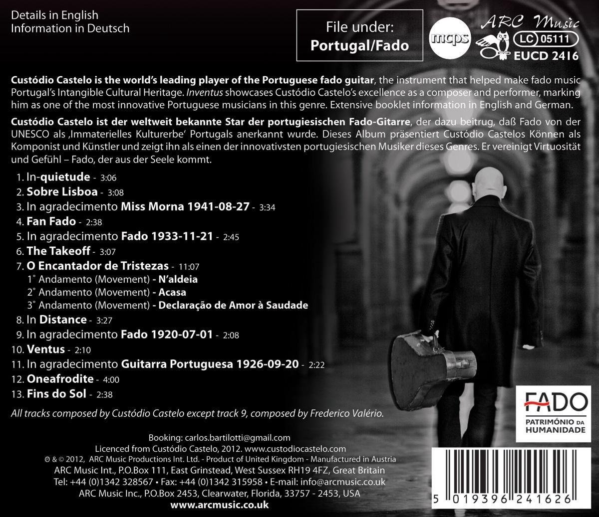 Inventus, Custodio Castelo | CD (album) | Muziek | bol.com