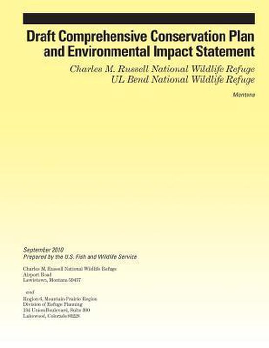 Draft Comprehensive Conservation Plan and Environmental Impact ...