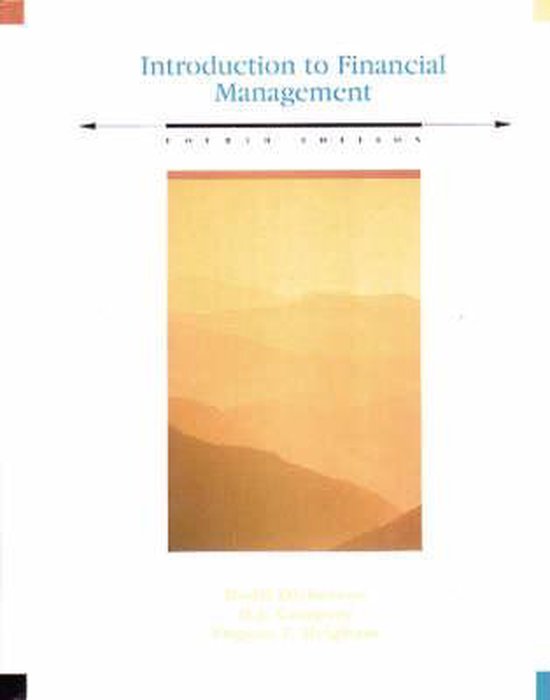 Introduction to Financial Management | 9780030976025 | Bodil Dickerson ...