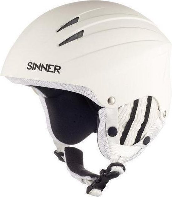 Sinner Empire - Skihelm - Unisex - S / 55-56 cm - Wit | bol.com