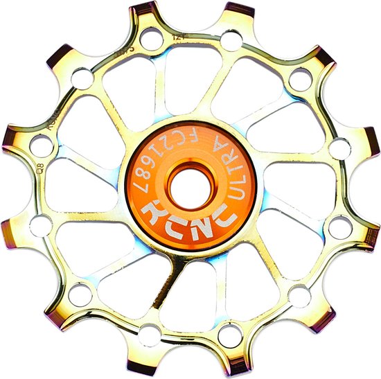 KCNC Jockey Wiel 12T Narrow Wide SS lager met Long Teeth, olijf | bol.com