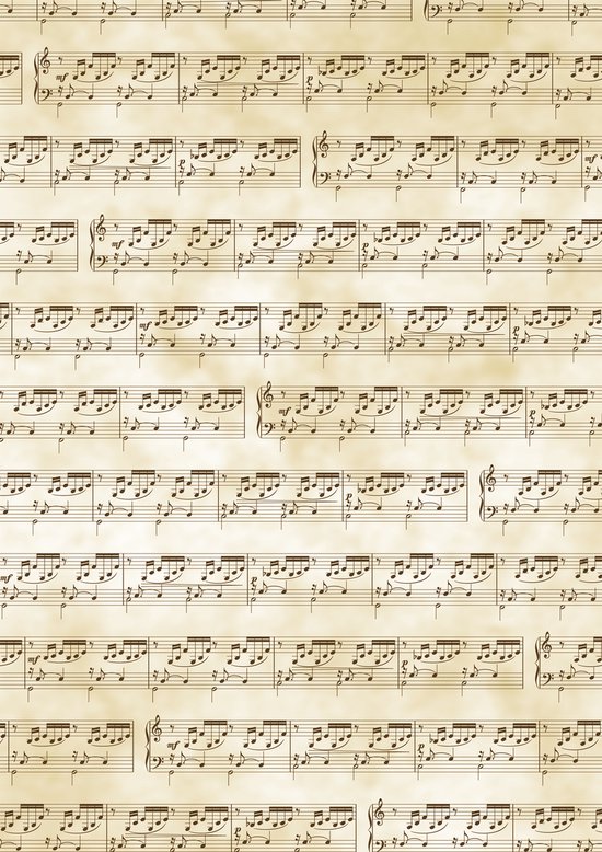 Transparant Papier A4 Noten (204878935) | bol.com