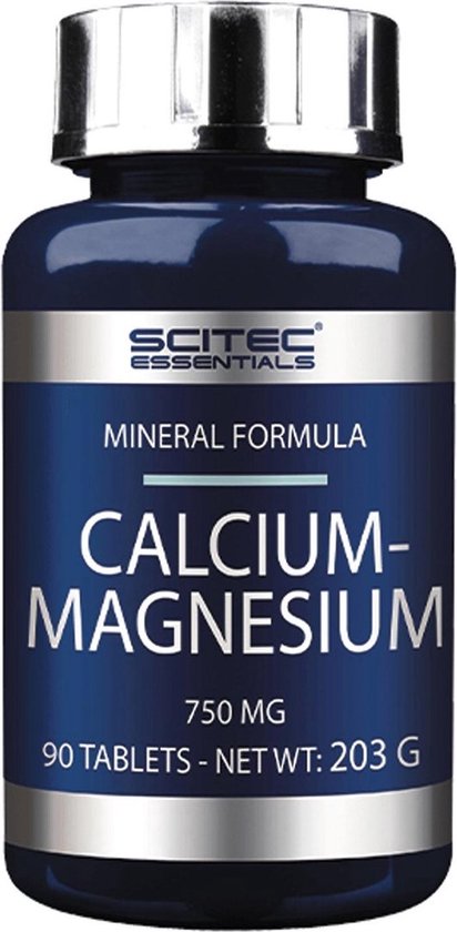 Mineralen - Calcium Magnesium 90 Tablets - Scitec Nutrition | bol.com