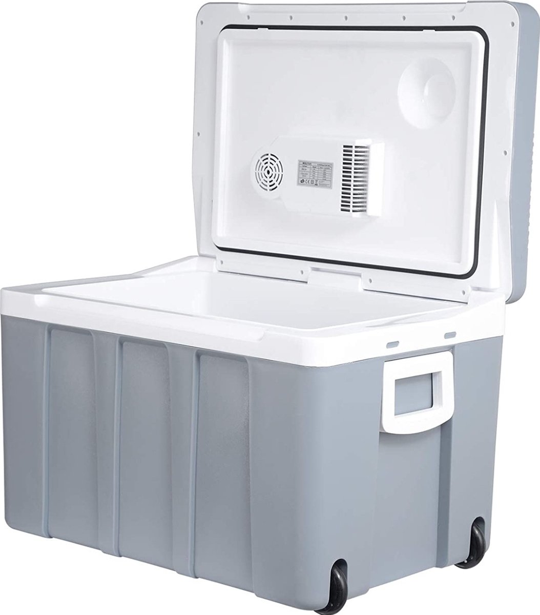 Koelbox met wielen voor auto & camping warm en koud 50L A++ - Frigobox ...