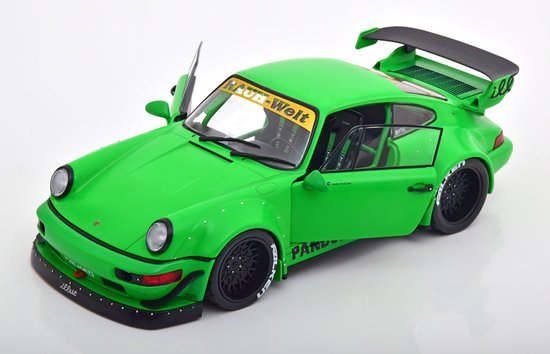 Porsche RWB Pandora One (Groen) (22 cm) 1/18 Solido {Modelauto ...