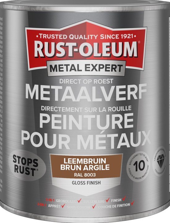 Rust-oleum Metalexpert Direct Op Roest Metaalverf - Gloss - 8003 250 Ml ...