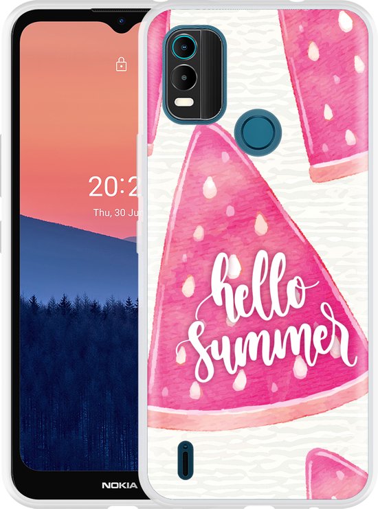 Nokia C21 Plus Hoesje Summer Melon - Designed by Cazy | bol.com