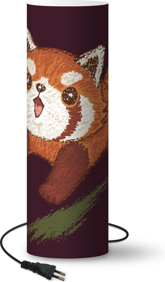 Lampe Ro Pandas Illustration - Illustration de la lampe ro panda jouant ...