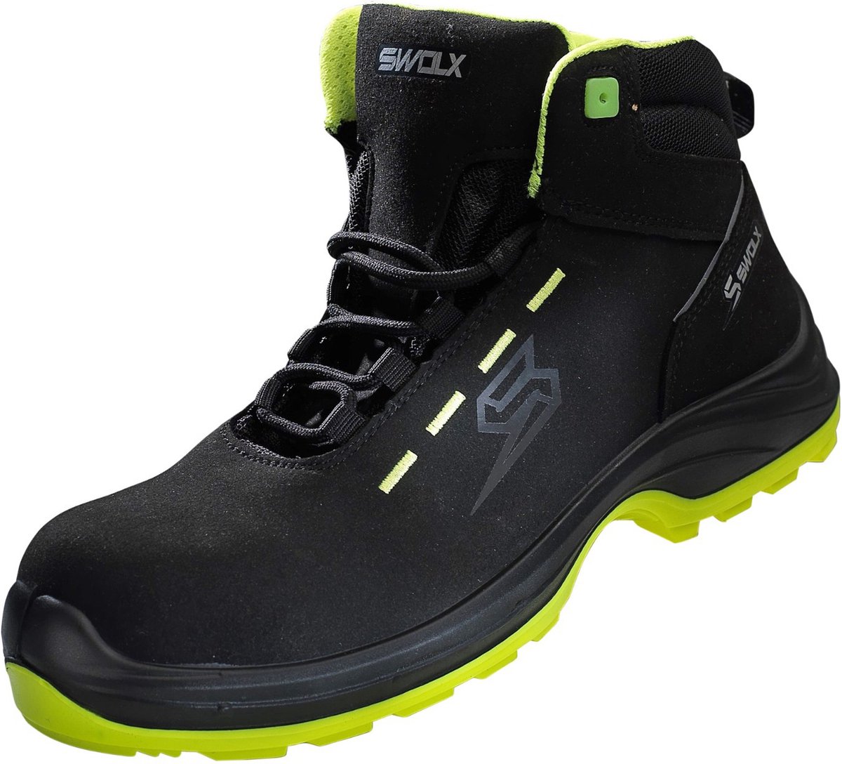 SWOLX Veiligheidsschoenen Werkschoenen Heren S3 Safety Boots Combo ...