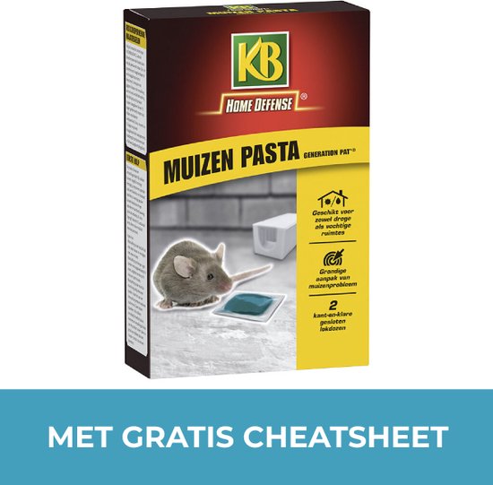 KB Home Defense - Generation Pat - Muizengif - 2 Stuks Muizenlokdoos ...