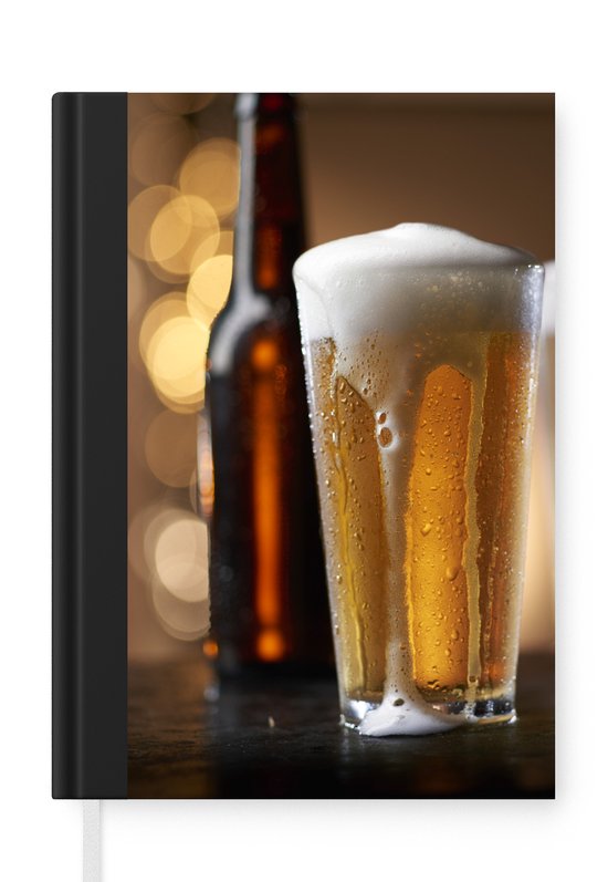 Carnet - Cahier d'écriture - Bières sur barre en bois - Carnet - Format ...