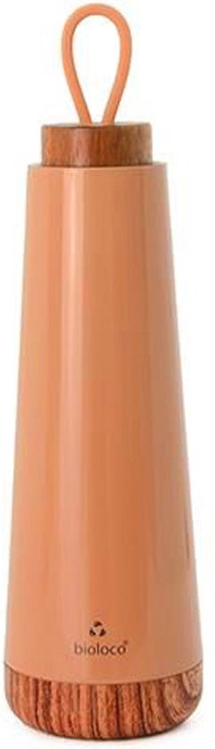 Bioloco RVS Drinkfles Thermo - Loop - Clay - 500ml | bol.com