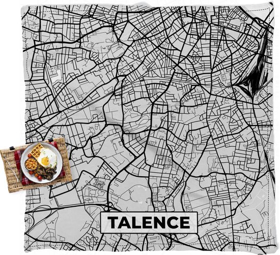 Picknickkleed - Buitenkleed - Kaart - Stadskaart - Talence ...