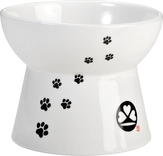 4145C Extra hoog katten schaaltje - Drink- voerbakje voor kat of poes ...