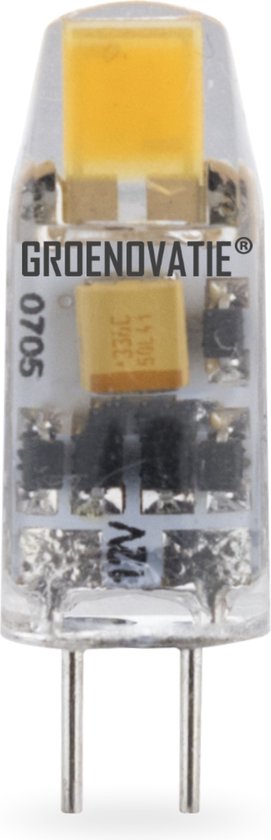 Groenovatie G4 LED Lamp 1W - COB - Warm Wit - Dimbaar - 6-Pack | bol.com