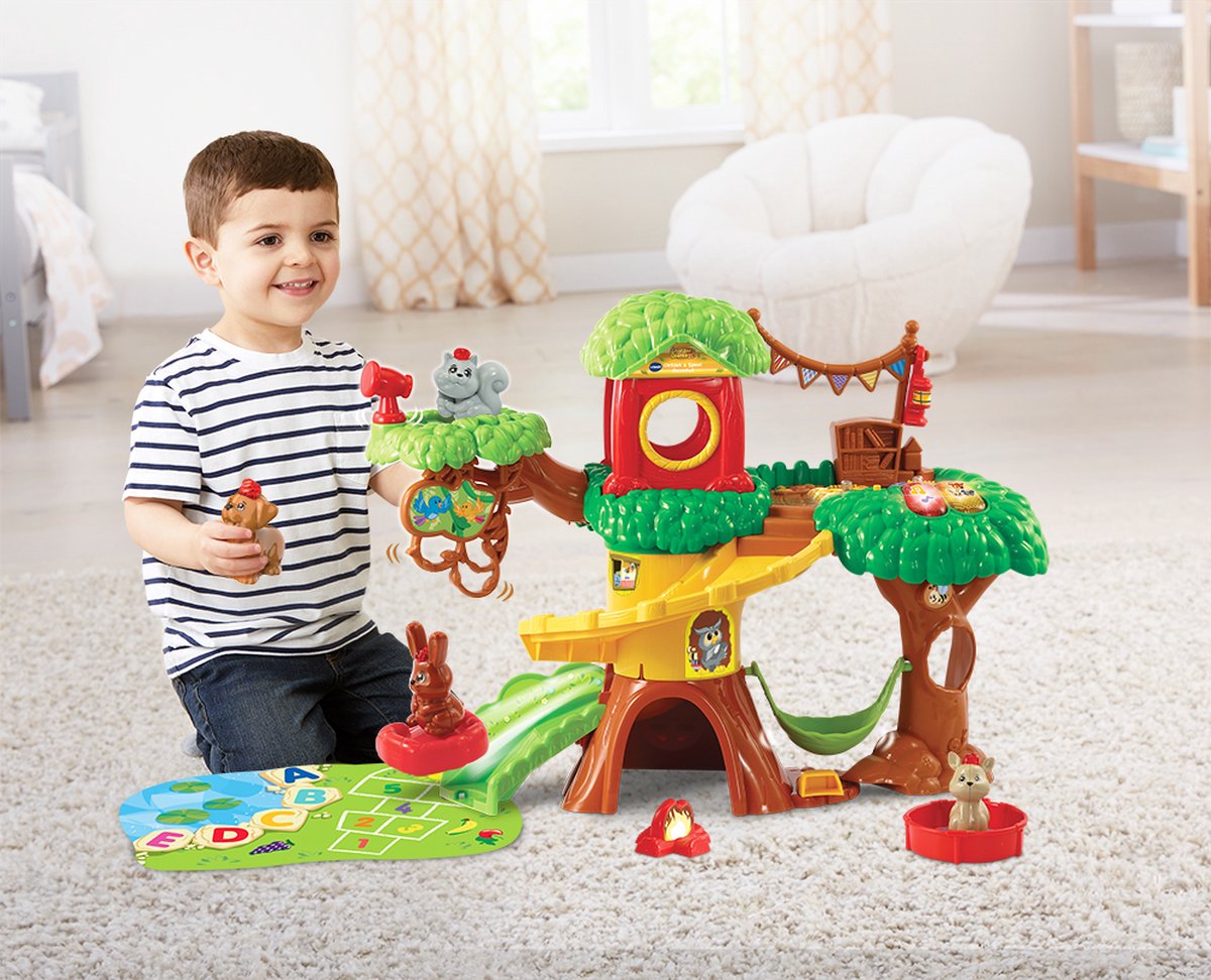 VTech Zoef Zoef Dieren Ontdek & Speel Boomhut – Educatief Speelgoed ...