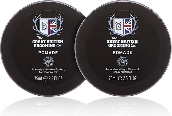 The Great British Grooming Co. - Haarpomade - Voordeelverpakking - 2 x ...