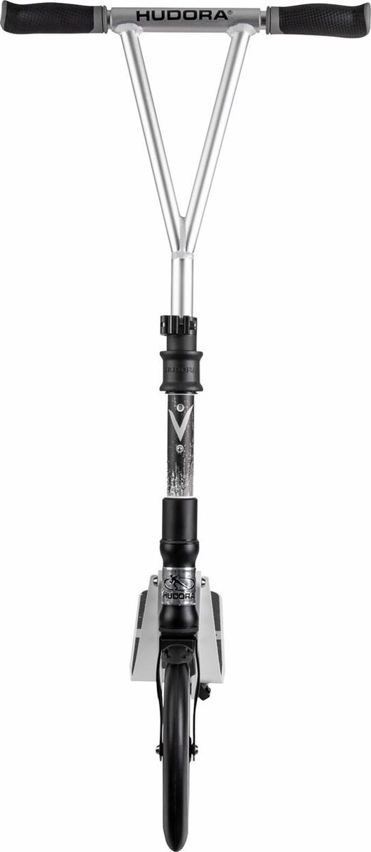 Hudora Big Wheel 230 Step met V-vormig Stuur - Wit | bol.com