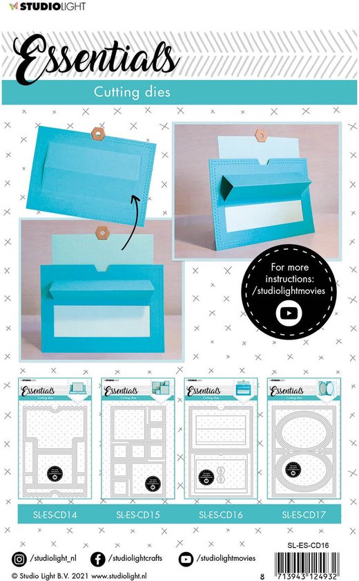 Studio Light Essentials snijmal Slider kaart Nr.16 | bol