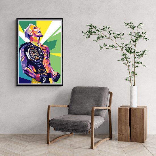 Charles Oliveira Poster - Do Bronx - UFC - MMA - Brazil - posters ...