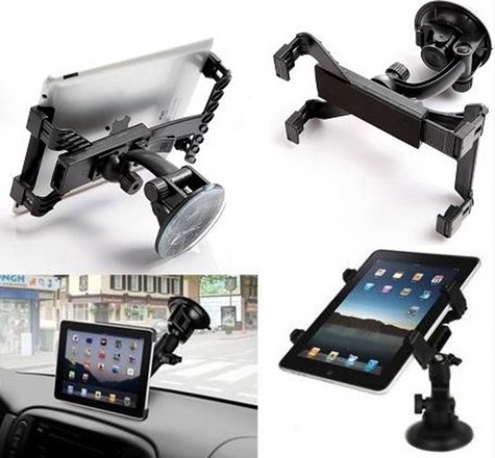 CHPN - Tablet houder auto - Tablethouder met zuignap - Auto-Dashboard ...