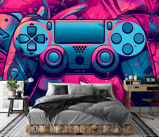 Fotobehang - Computer - Gaming - Games - XBox - Gamen - Vliesbehang ...