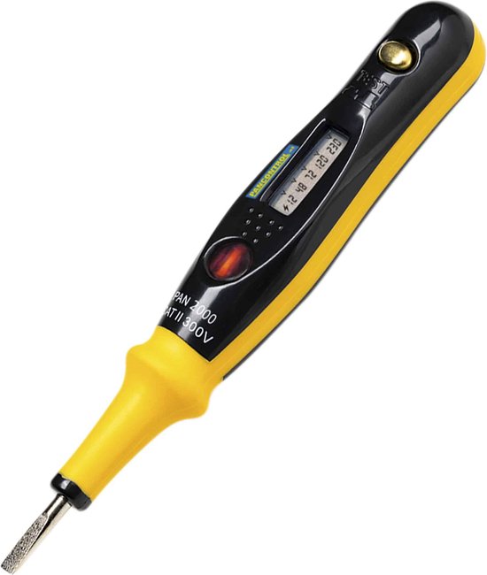 Voltage tester met LCD-scherm, 12-220 V, 12-36 V | bol