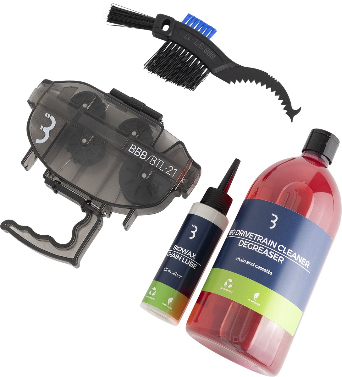 BBB Cycling DriveTrain Maintenance Set – Kettingreiniger Fiets ...