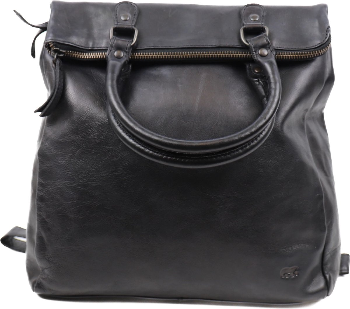 Bear Design Evi Leren Handtas / Rugzak - Zwart | bol.com