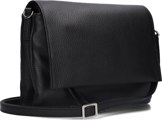 Gianni Chiarini Medium Crossbodytas / Schoudertas Dames - Leer - Three - Zwart | bol