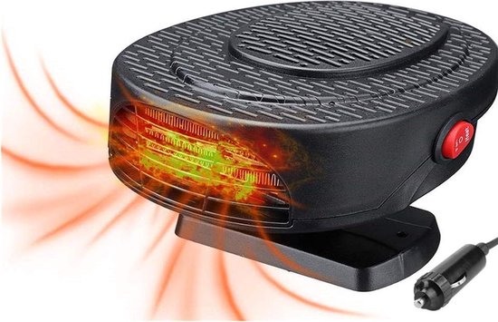 Zwarte Autoverwarming - 2 in 1 Koeling en Verwarmer - 360 Graden ...