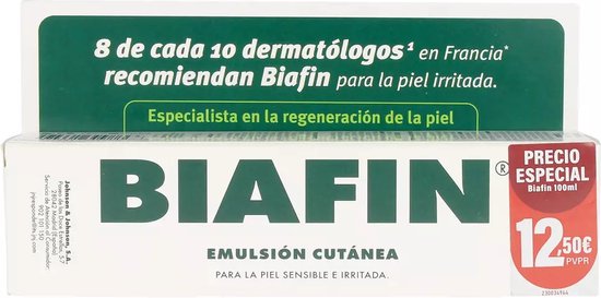 Biafin Emulsión Cutánea Crema Regeneradora 100 Ml | bol