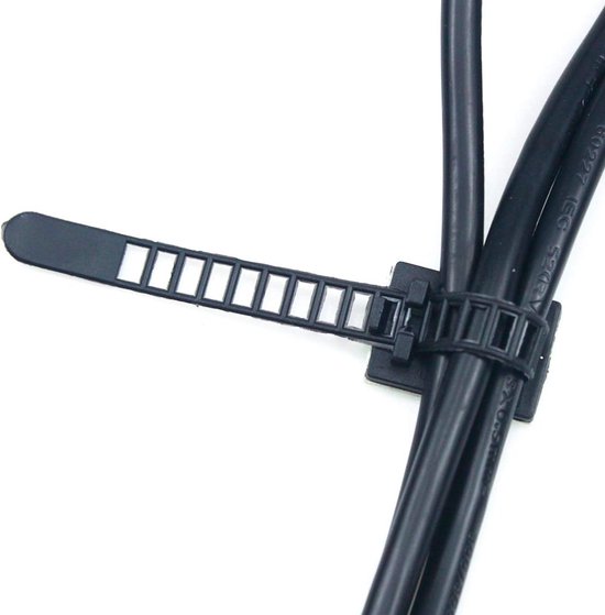 Supports de câbles réglables, paquet de 50 serre-câbles, serre-câbles ...