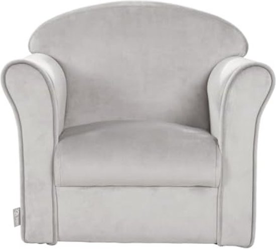 Kinderzetel - Kinder Fauteuil voor Kinderen - Kindersofa Grijs | bol