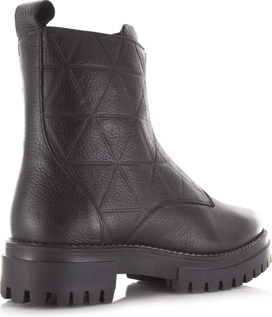 Shoecolate - Leren boots met front zip | bol
