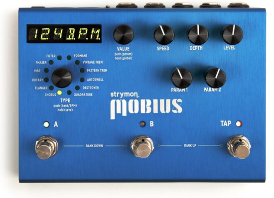 Strymon Mobius - Multi-modulation - Blauw | bol