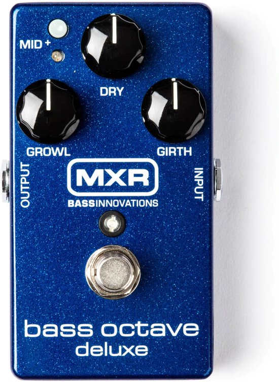 MXR M288 Bass Innovations Bass Octave Deluxe - Bass octaver - Blauw | bol