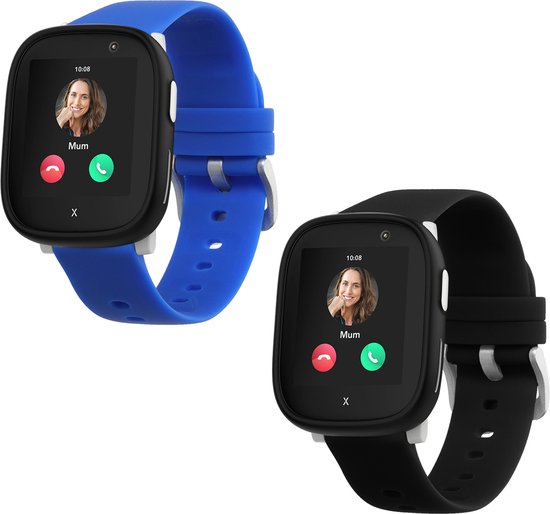 kwmobile horlogeband geschikt voor Xplora X6 Play - Maat S - 2x ...