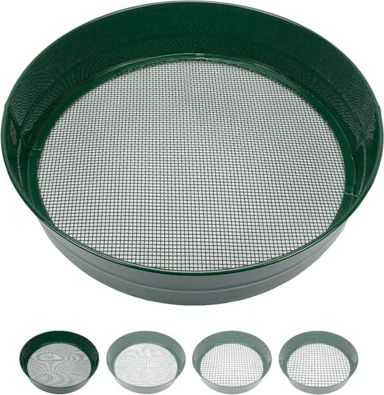 tuinzeef in verschillende maten | Ronde zeef 33cm Ø | Aardezeef voor ...